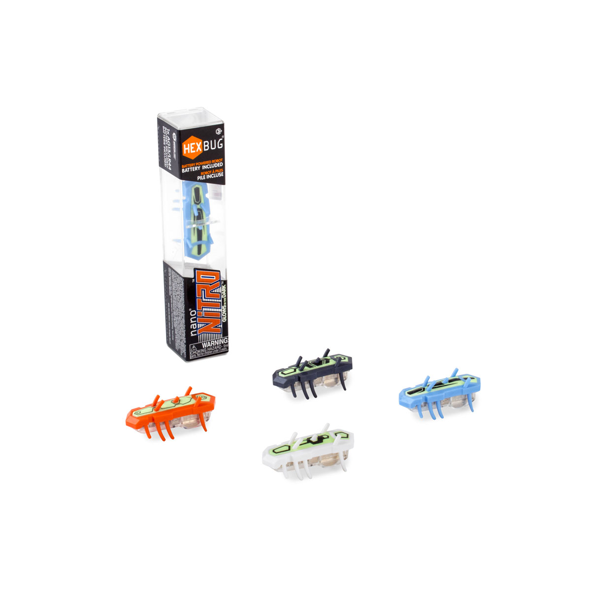 Hexbug Nano Nitro Glow in the Dark - HexbugShop.nl