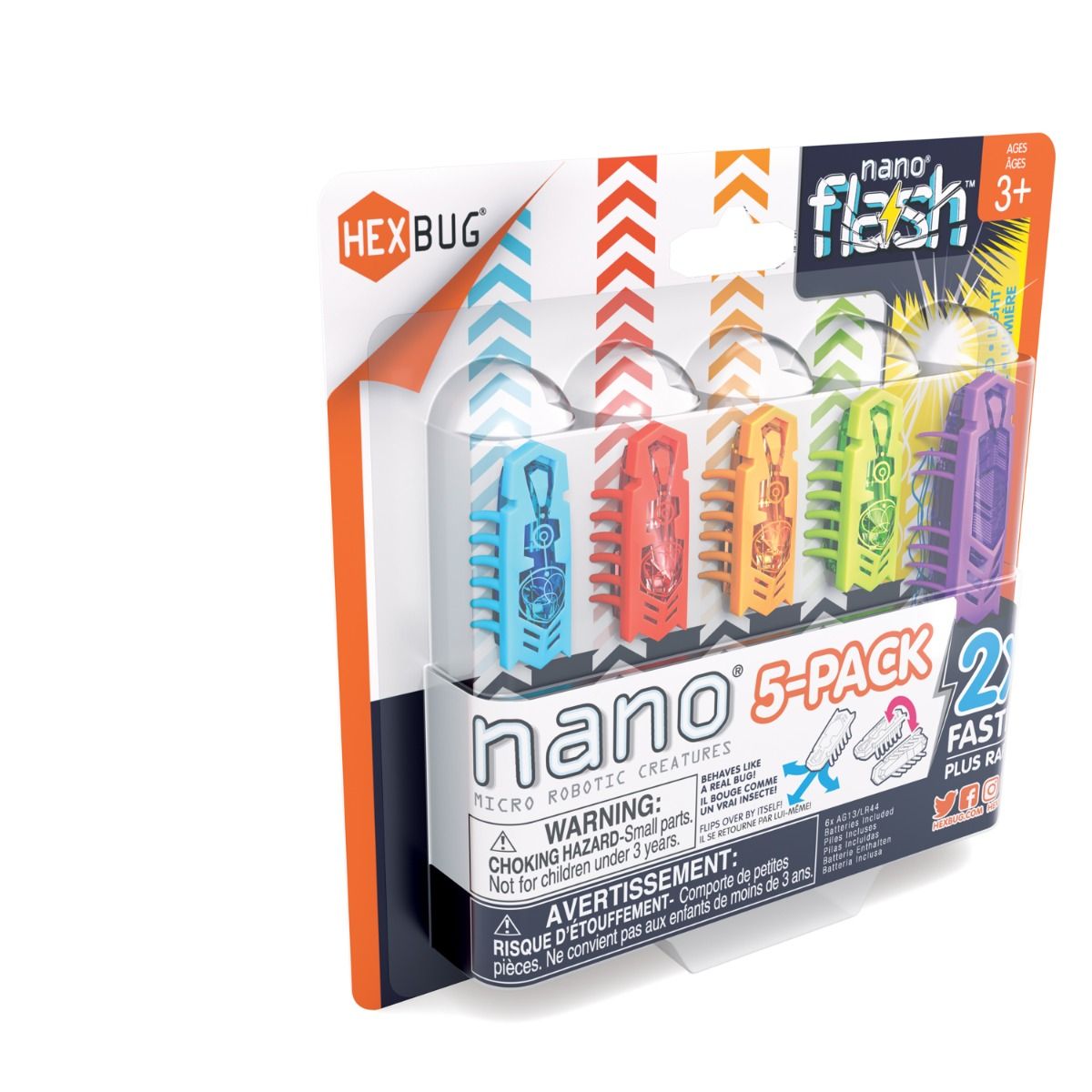 HEXBUG Nano Flash 5-Pack - HexbugShop.nl